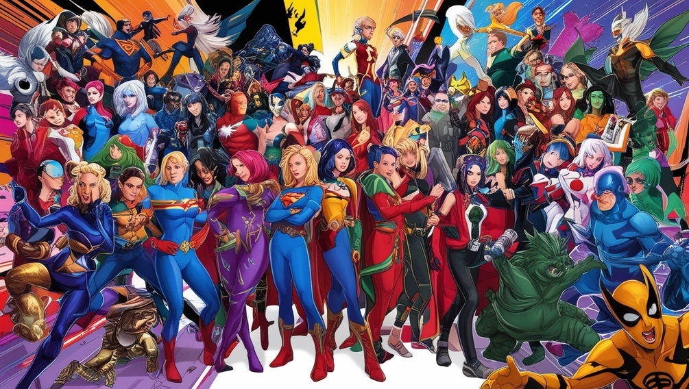 🎨🦸‍♂️ Unleash Your Inner Superhero with Captivating Comics Fan Art! 🦸‍♀ ...
