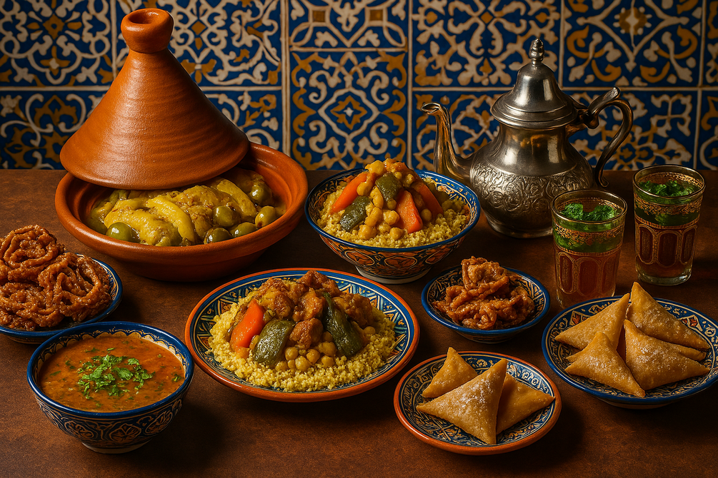 Moroccan Dishes Recipes : The Magic of Moroccan Cooking - From ...