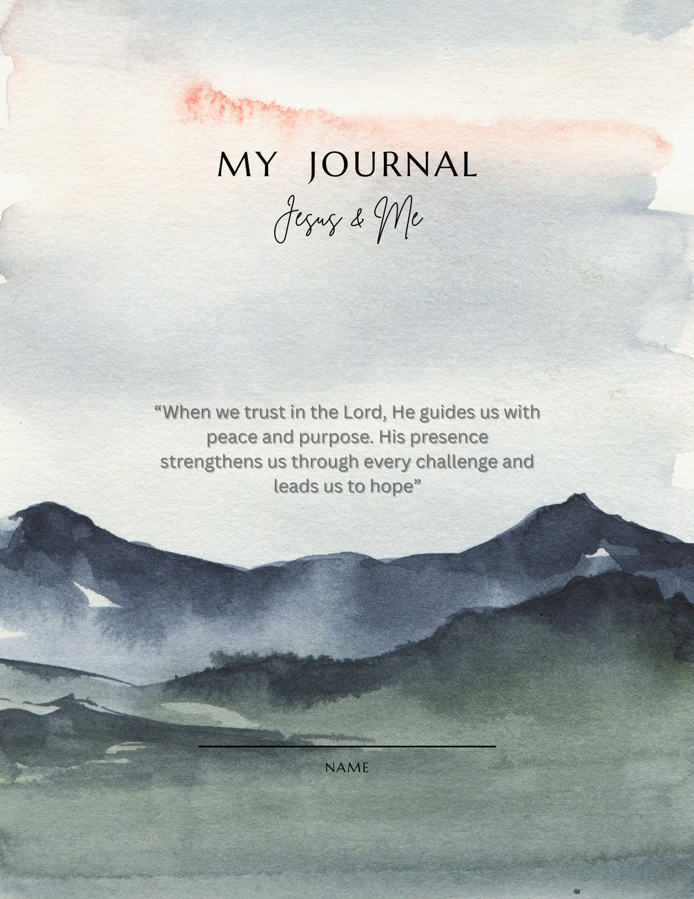 Jesus & Me Journal