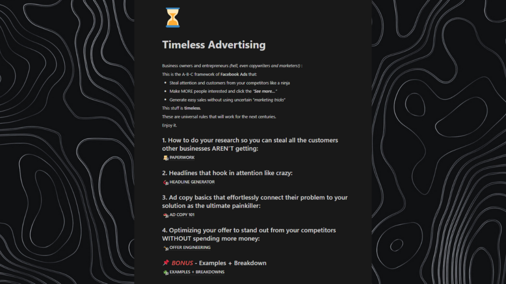 Timeless Advertising⌛️