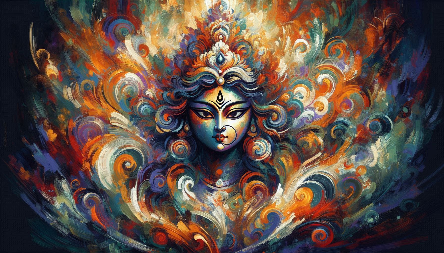 🎨Unleash Divine Creativity: Abstract Expression Images of Gods 🌟