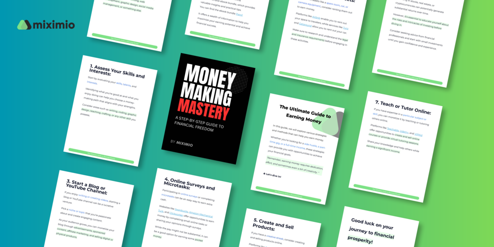 Money Making Mastery (PDF Guide)