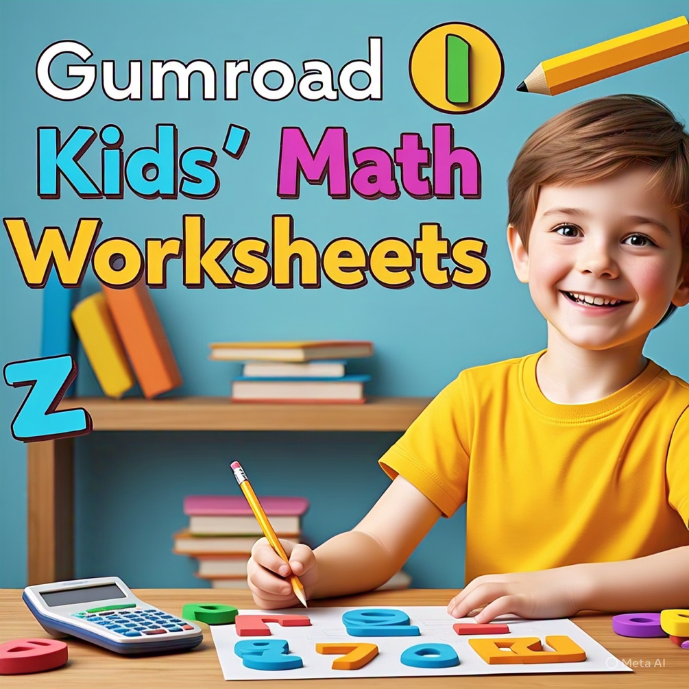 Maths work sheets for kids