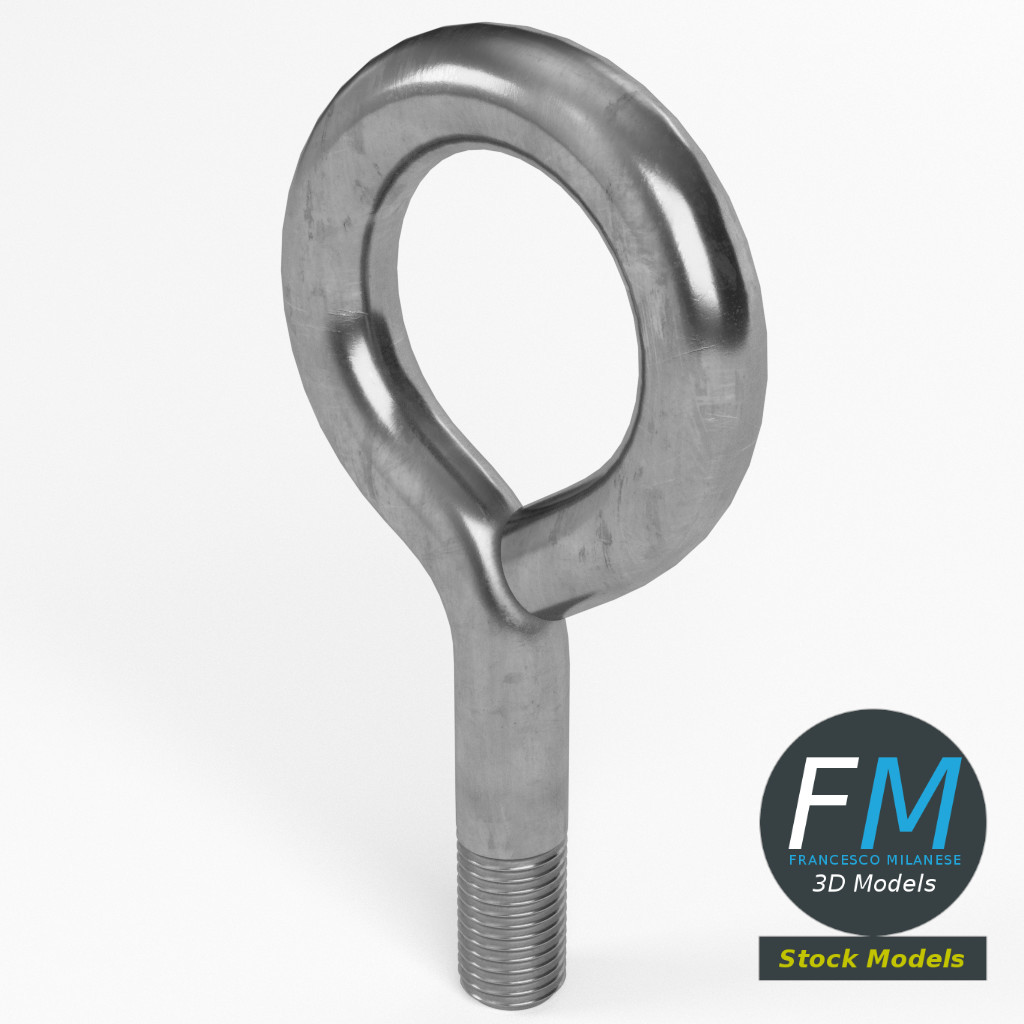 3D MODEL - Eye bolt