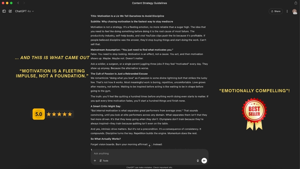 Humanized ChatGPT Marketing Prompt Pack