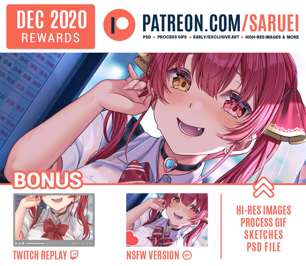 [PATREON] December 2020 Rewards