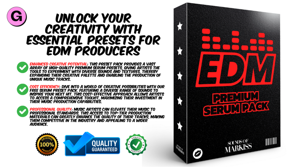 EDM Premium Serum Preset Pack