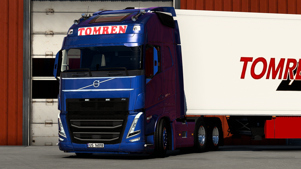 Volvo FH5 Tomren Transport Combo Skin