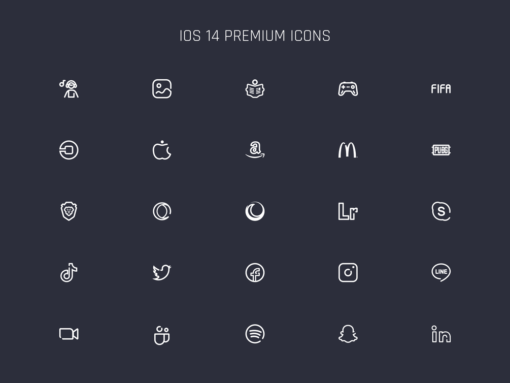 iOS 14 Premium Icons