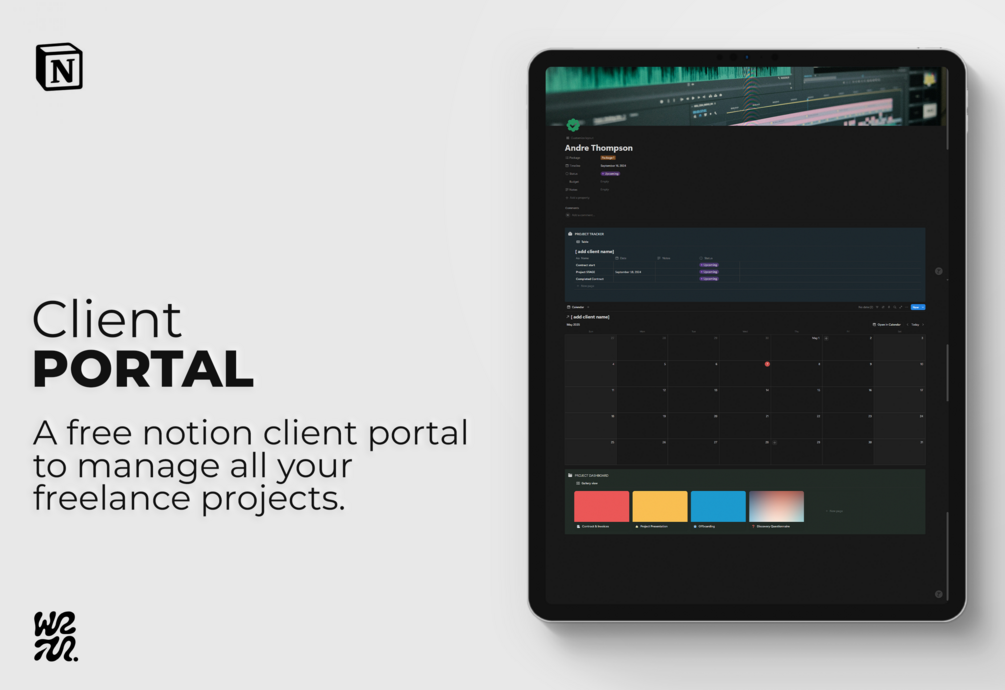 CLIENT PORTAL | Built For Creatives