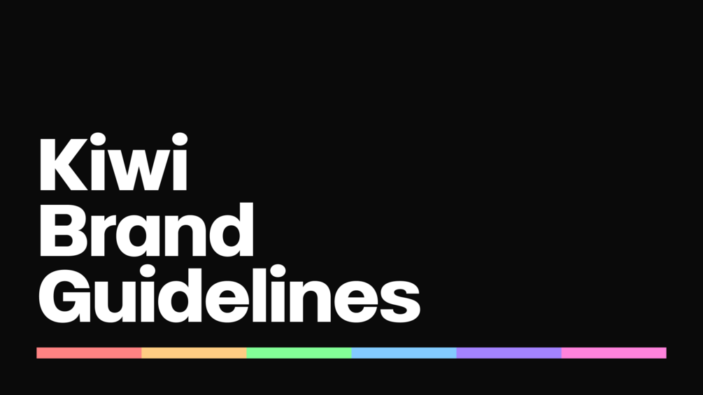 Kiwi Brand Kit