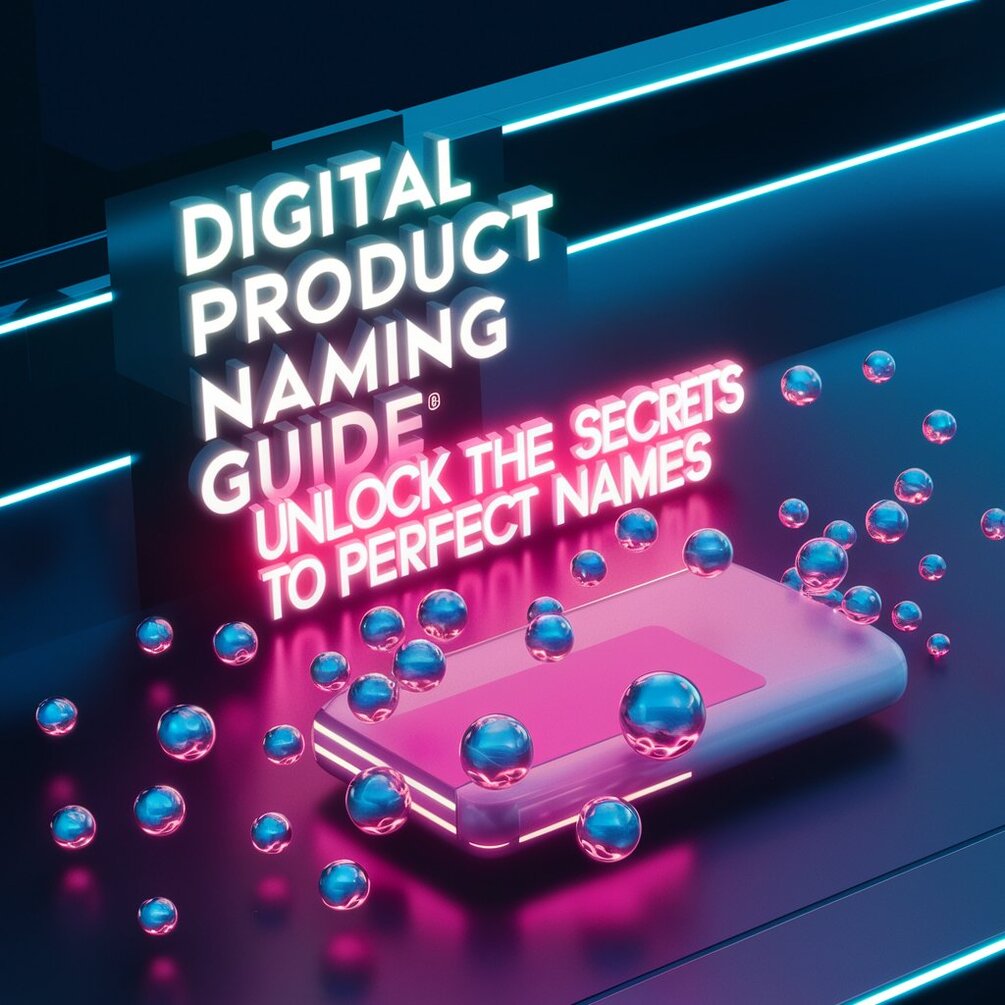 Digital Product Naming Guide