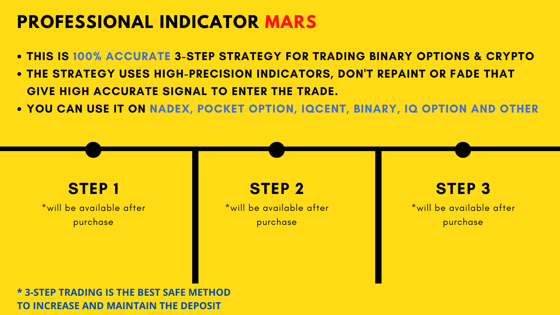 Binary Options Professional indicator Mars