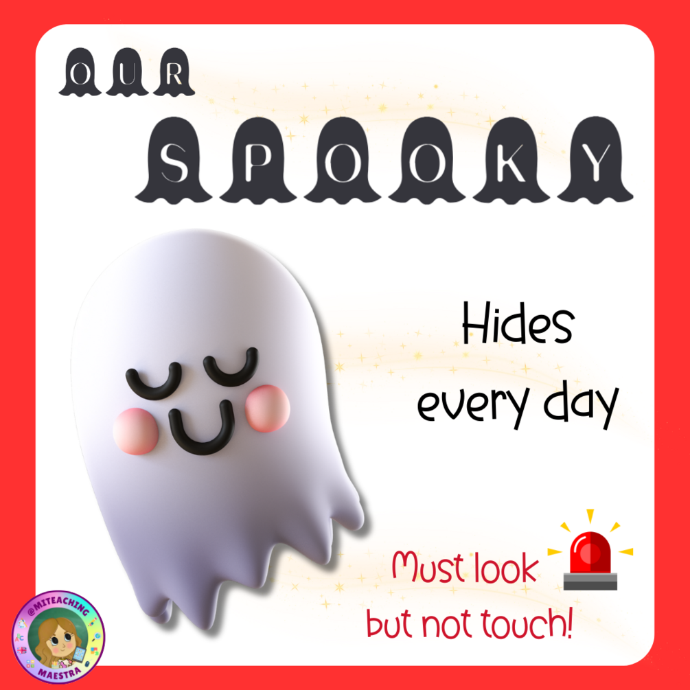 GESTIÓN DE AULA: Our Spooky