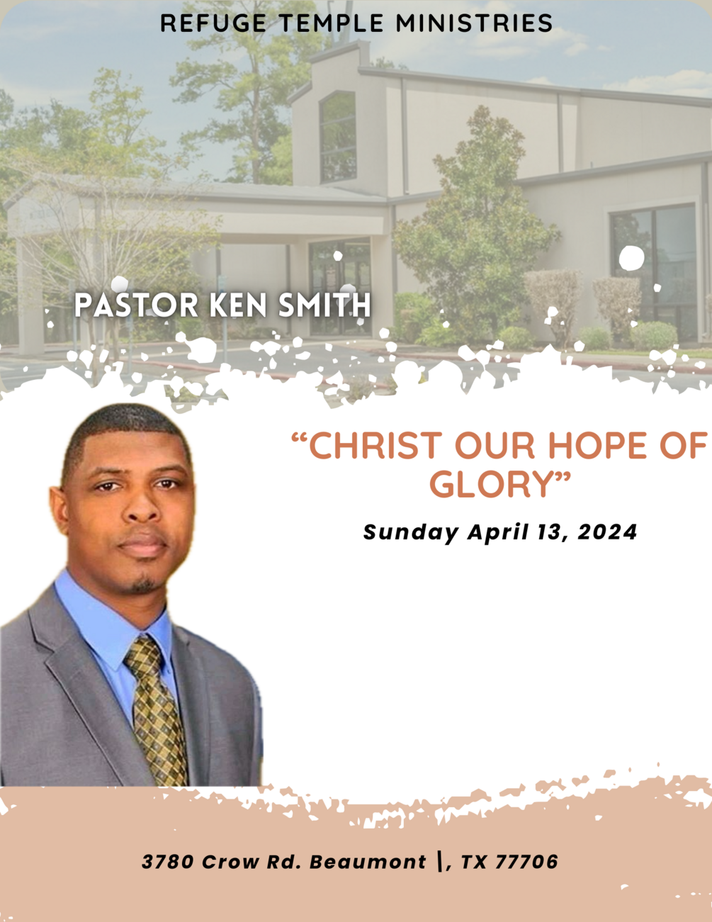 Pastor Ken Smith 'Christ Our Hope of Glory'