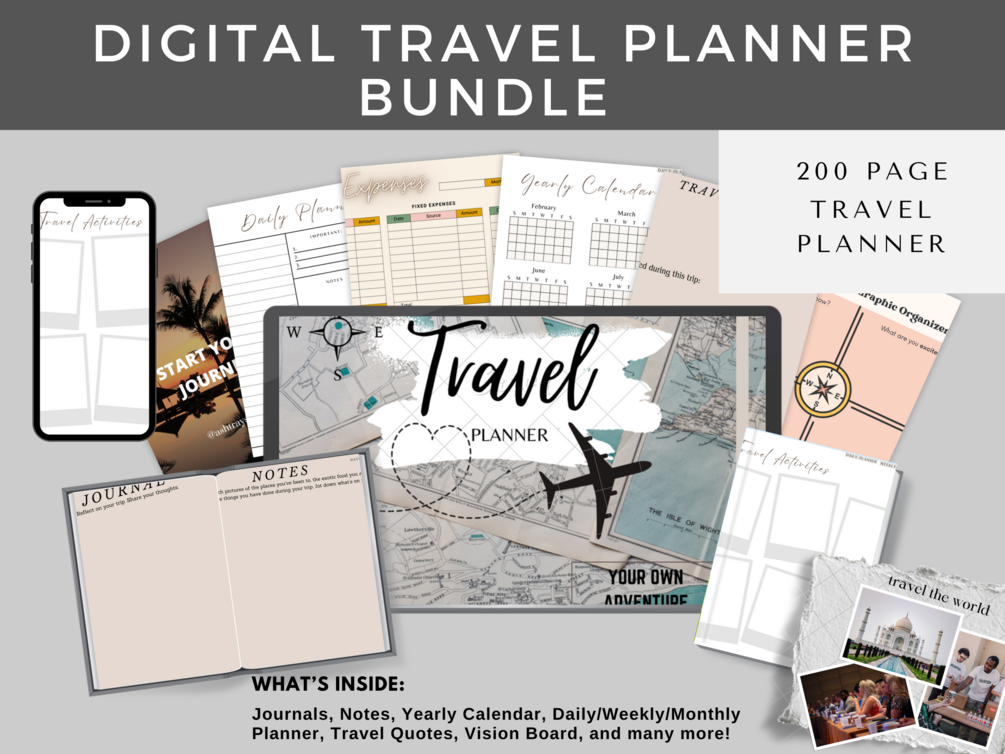 Travel Planner Journal