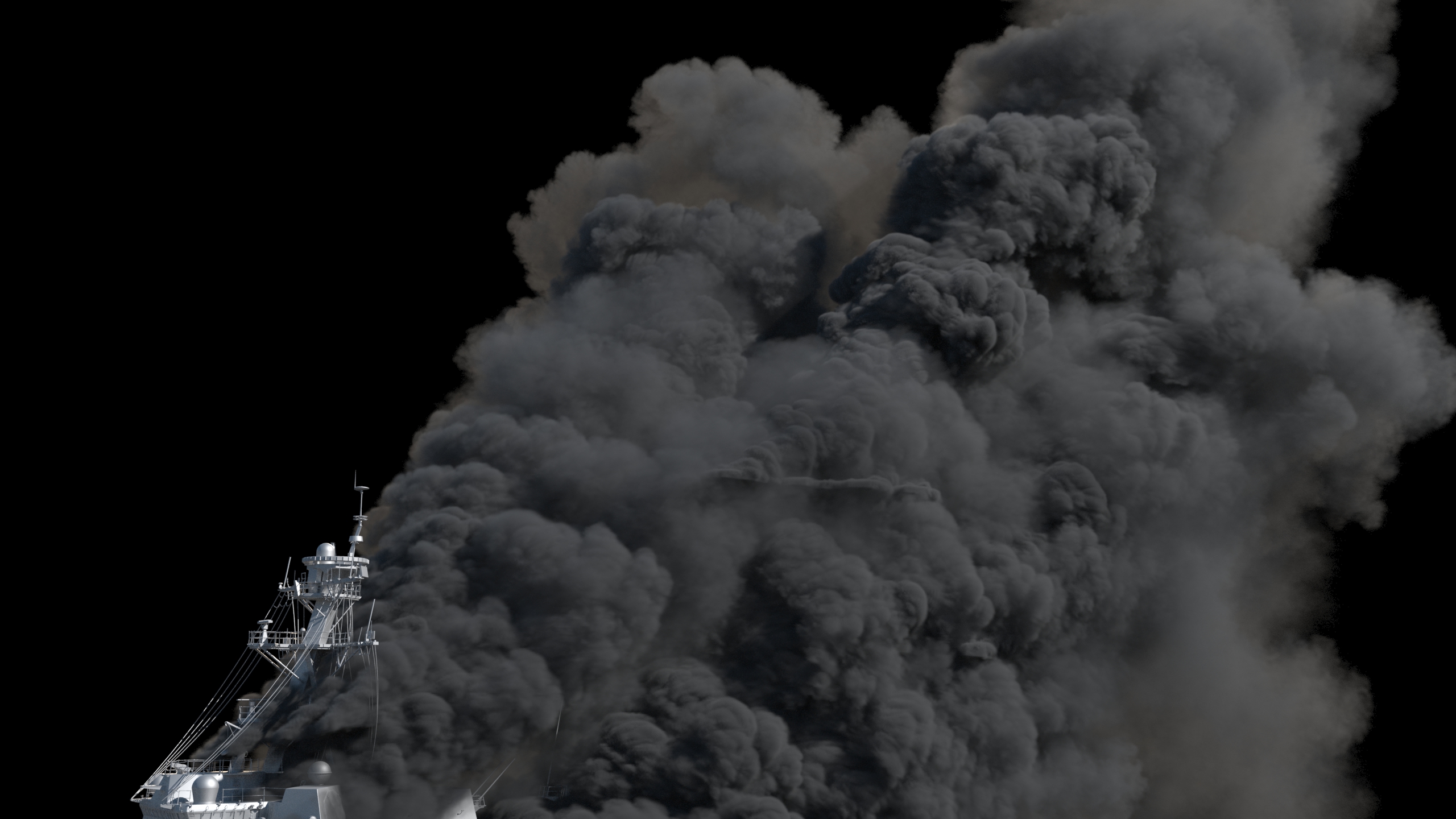 houdini Large scale Pyro smoke solving rendering
