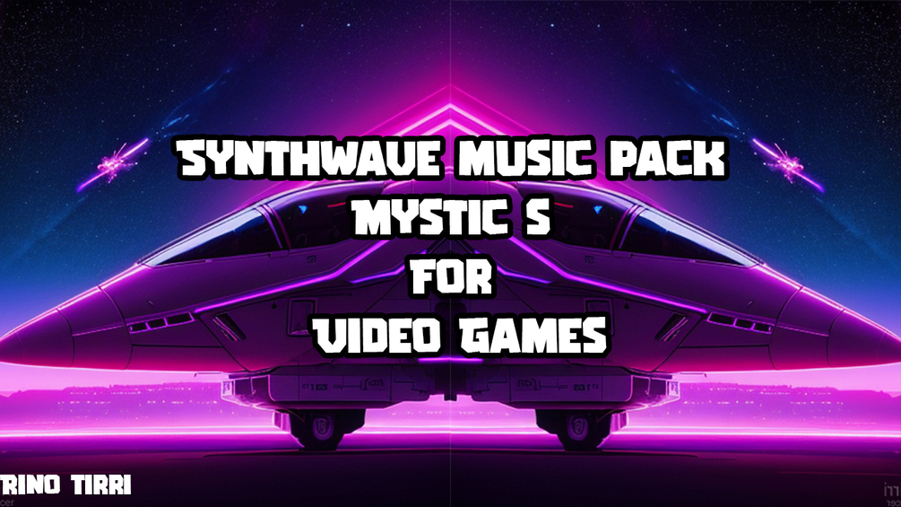 Royalty-Free Synthwave Track for Video Games (No YouTube Rights) Mystic S