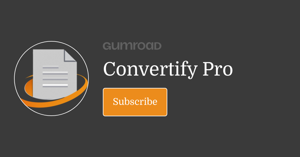 Convertify Pro