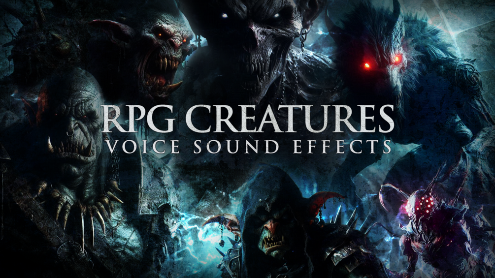 RPG Creatures - Voice Sound Effects