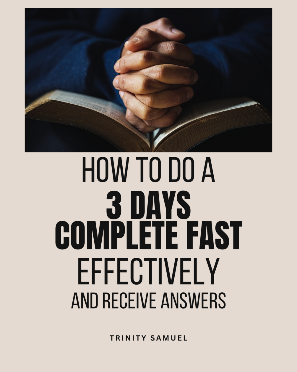 Unlock Your Potential: Master the Art of a 3-Day Dry Fast: 41-Page ...