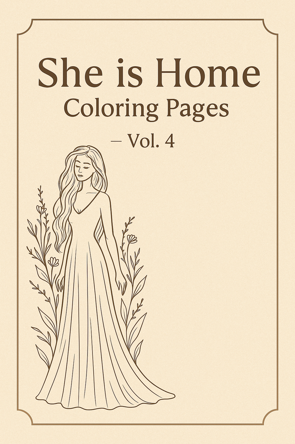 She is Home – Coloring Page Vol.4
