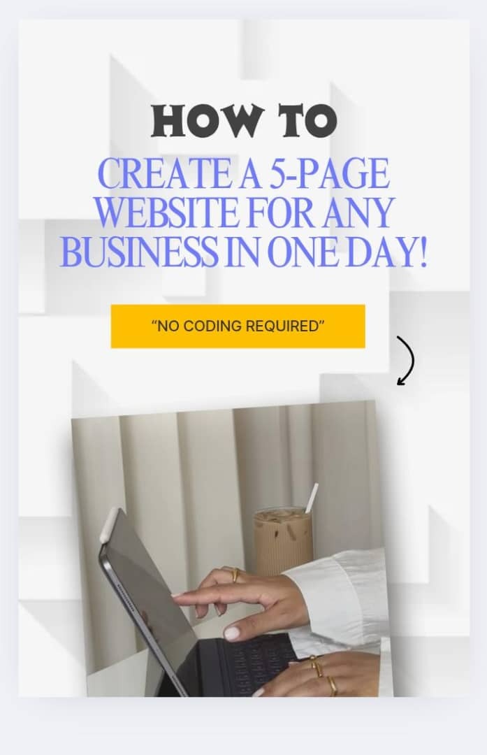 How to Create a 5-Page Website for any Business in ONE Day!!!