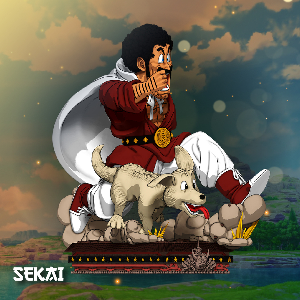 Mr Satan Sculpture and Bust - Sekai 3D Models - Tested and Ready for 3D ...