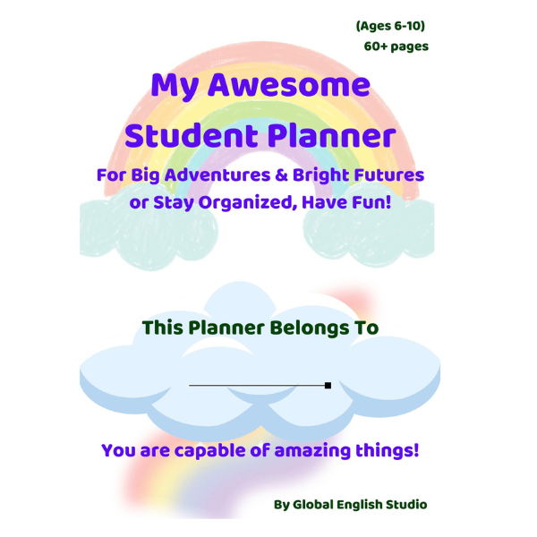 Elementary Student Planner Bundle (Printable + Digital)
