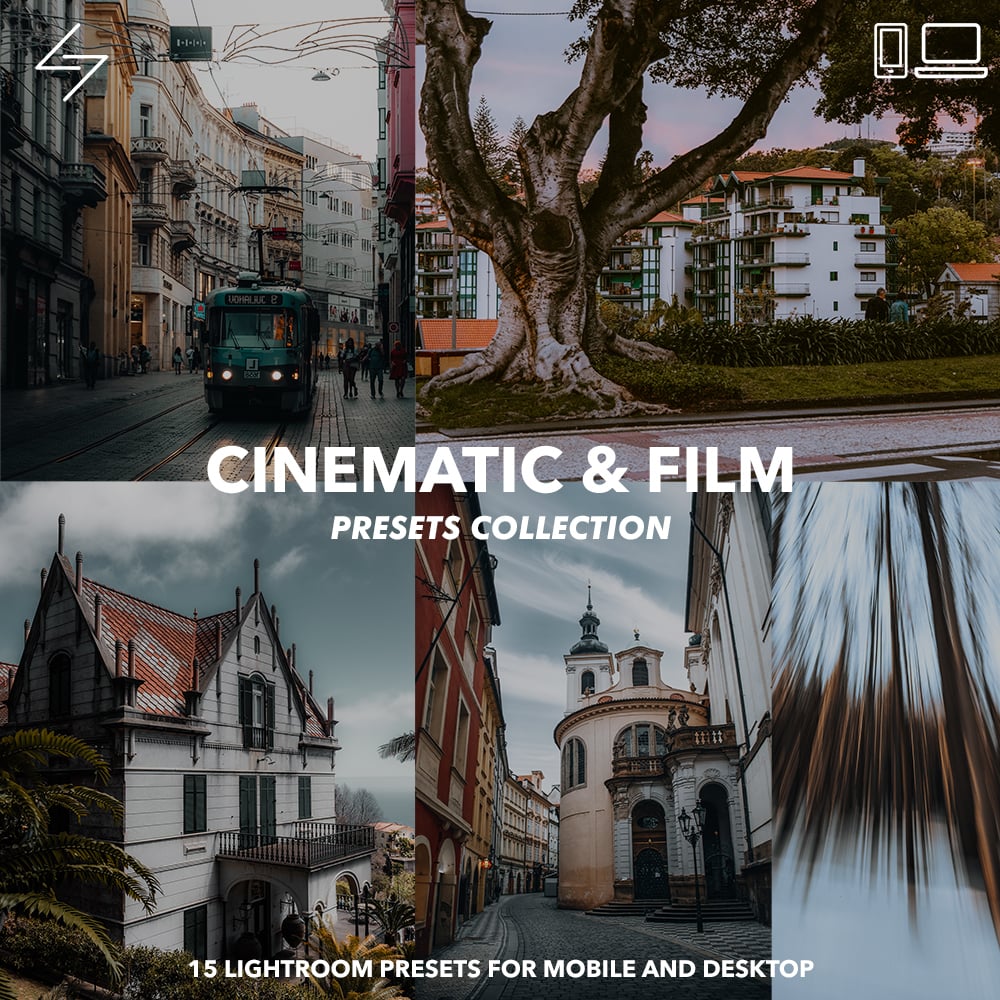 The Cinematic & Film Lightroom Presets Bundle (Desktop)