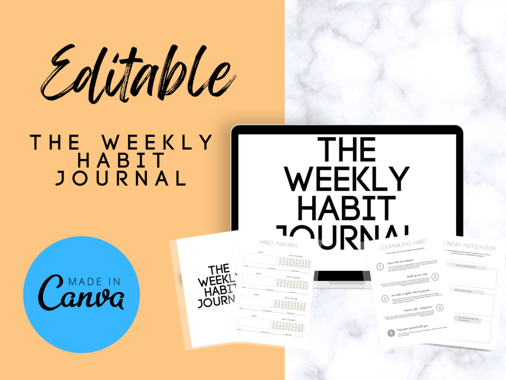The Weekly Habit Journal