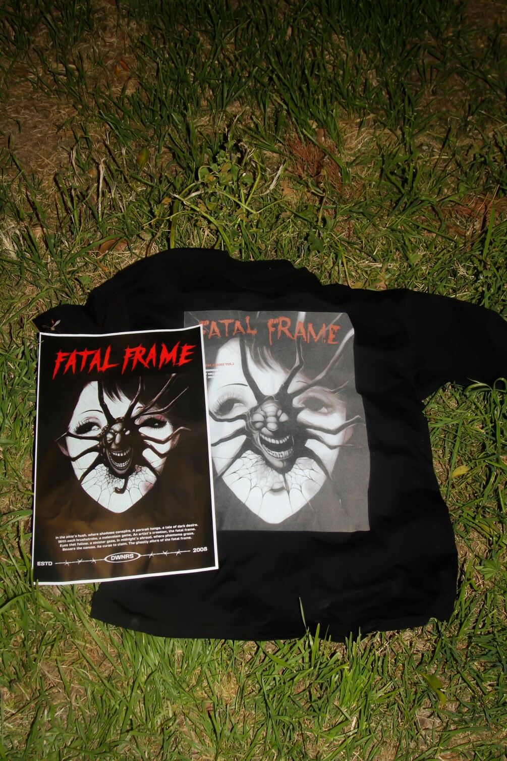 FATAL FRAME T-SHIRT & POSTER BUNDLE