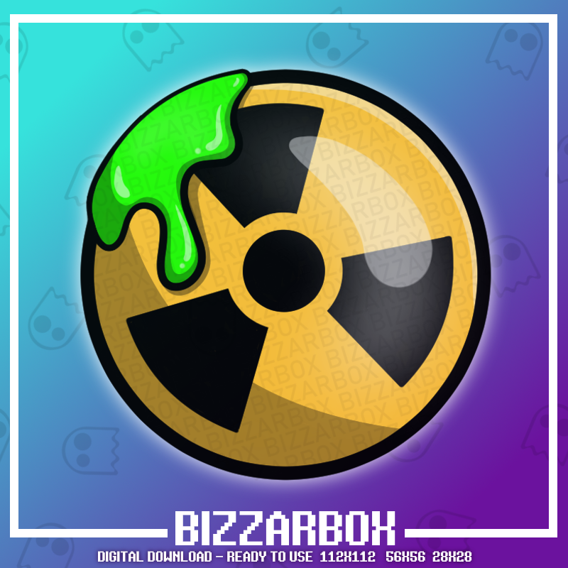 Streamer Emote: Toxic Sign
