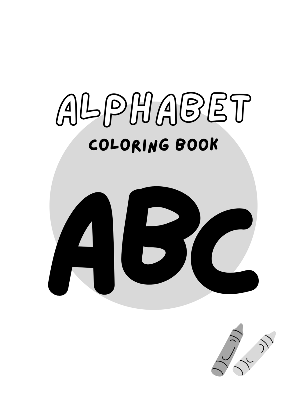 Alphabet Coloring Book for Kids
