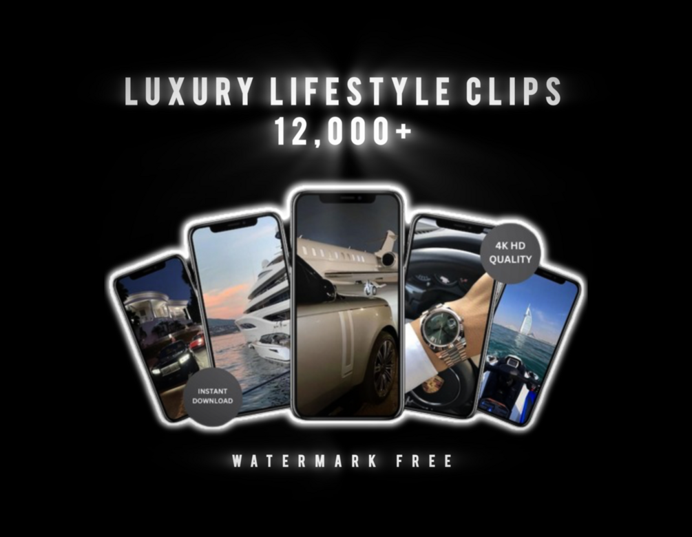 Luxury lifestyle clips