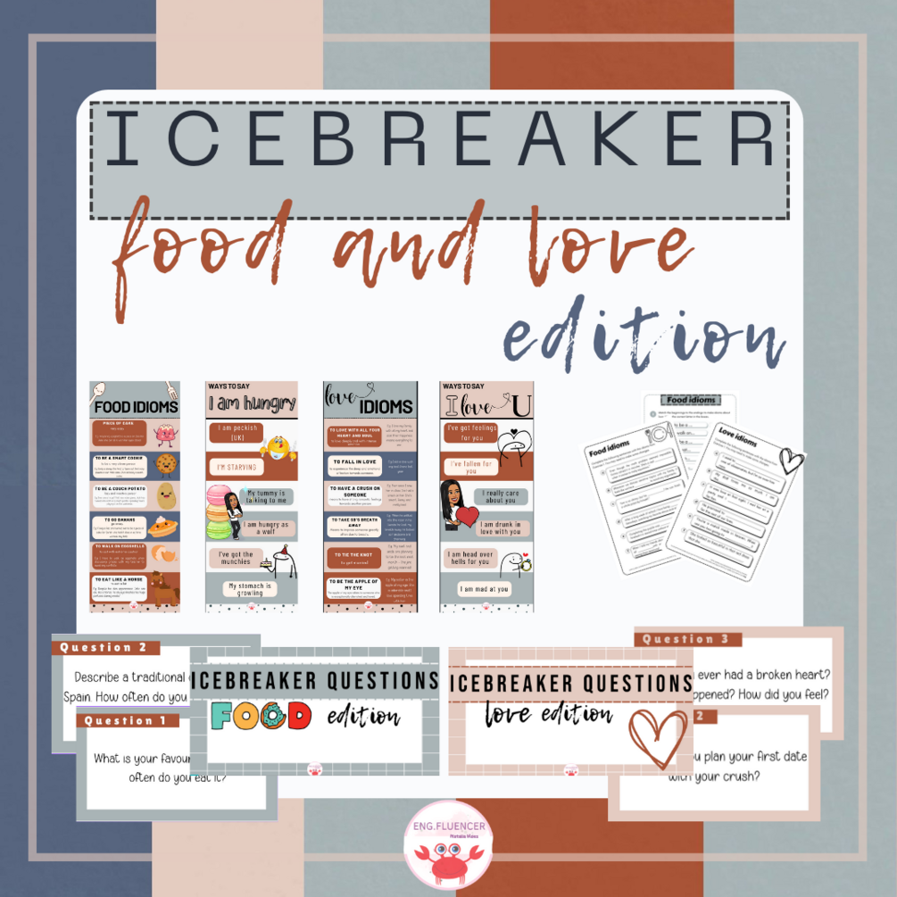 Icebreaker LOVE + FOOD edition