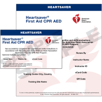 Heart Saver First Aid CPR AED