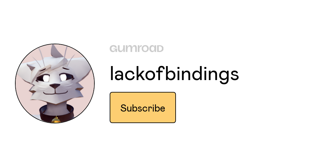 lackofbindings