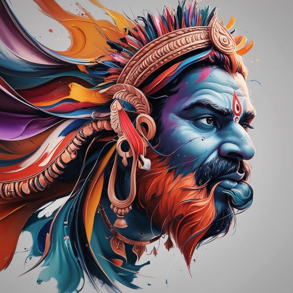 🎨 Divine Abstract Expressions: Unveiling the Gods Through Art 🌟