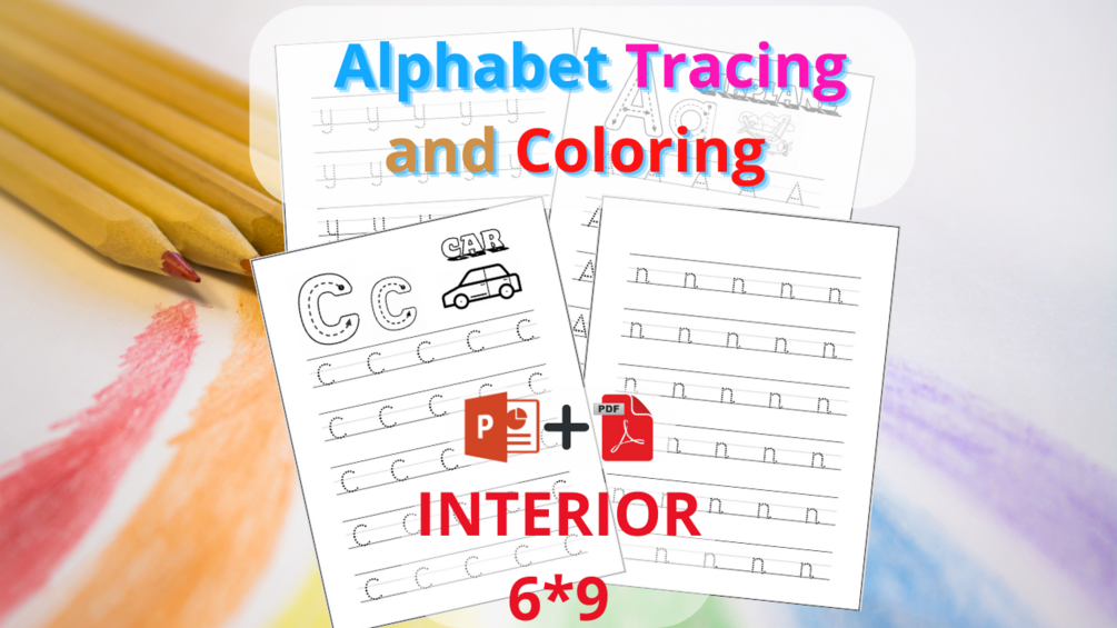 INTERIOR KDP - ALPHABET TRACING AND COLORING