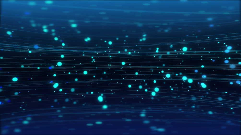 Blue Particles - No Copyright, Copyright Free Videos, 4k, 10-seconds ...