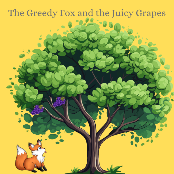 The Greedy Fox and the Juicy Grapes