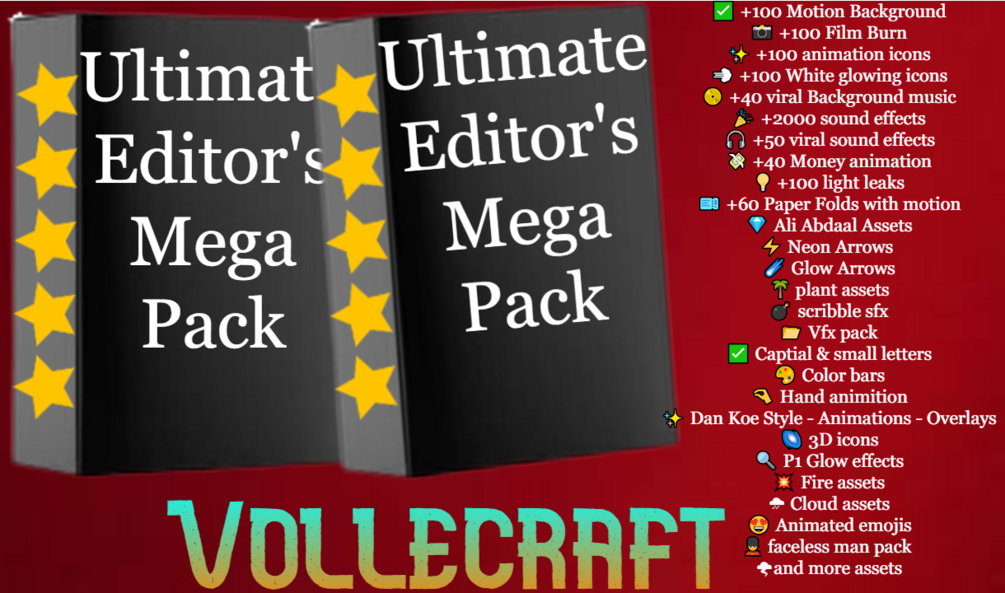 Ultimate Editor's Mega Pack: 2790+ Premium Assets