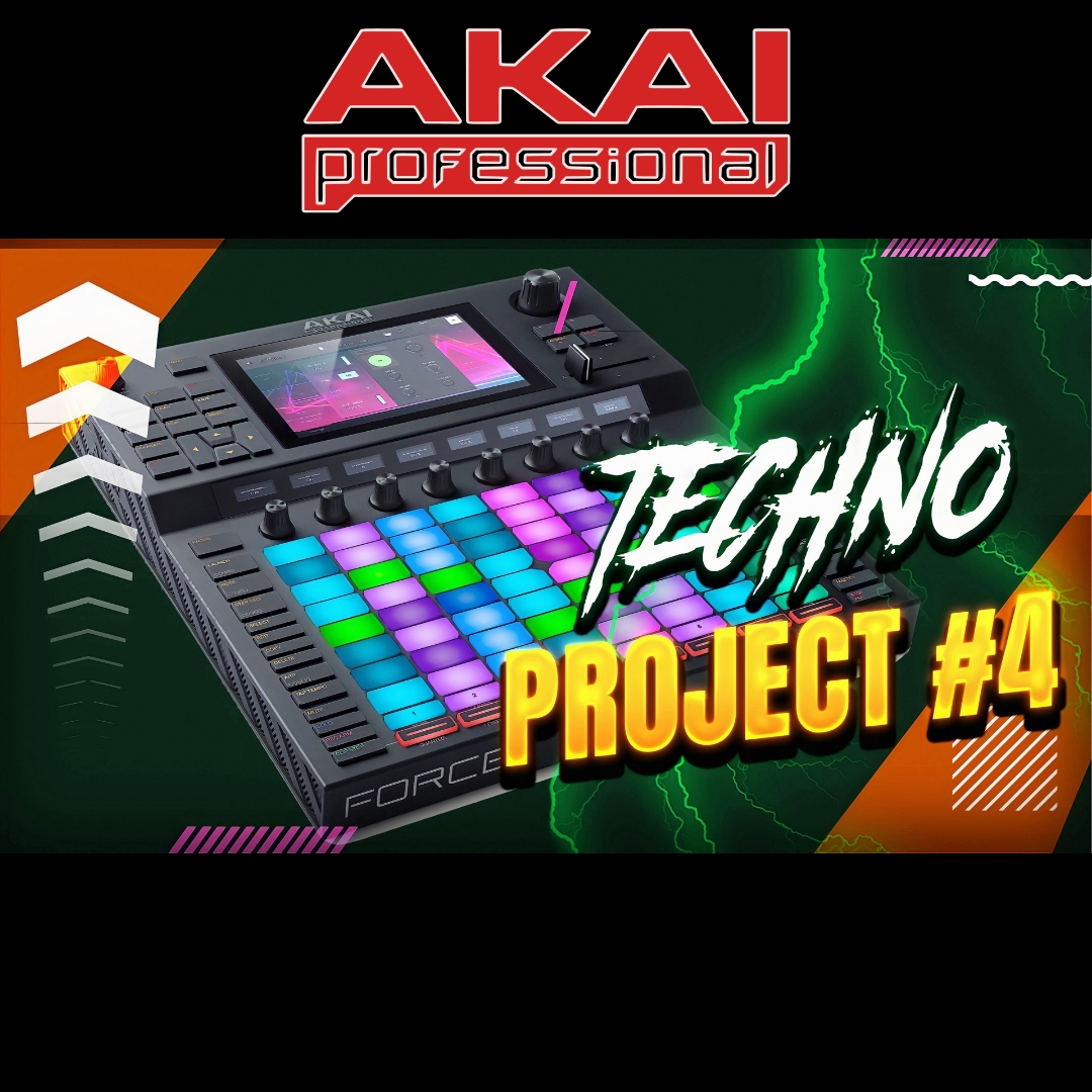 🎹 AKAI FORCE 🎹 🔴 TECHNO PROJECT#04 🔴 - 🎛️ ANOTHER MACHINES 🎛️