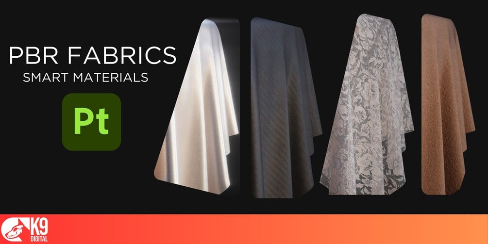 PBR Cloth Fabric Pack - Smart Materials