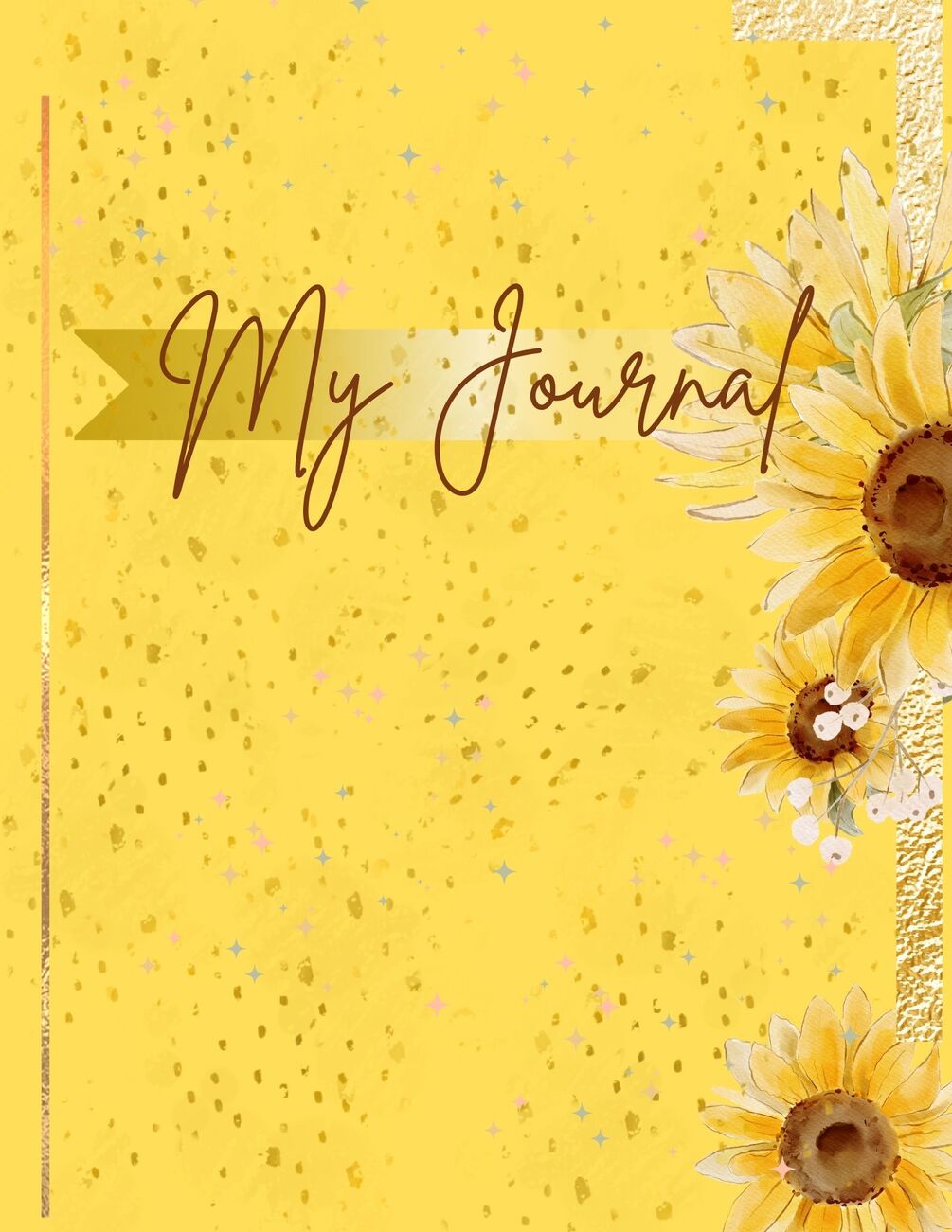 Printable Journal - Sunflower