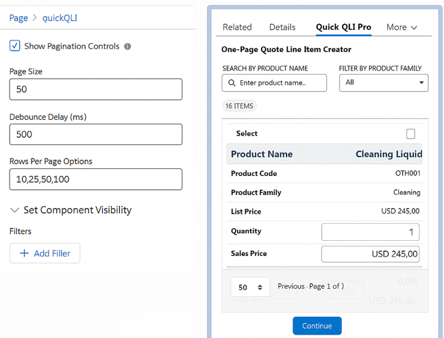QuickQLI Pro – One-Page Quote Line Item Creator for Salesforce