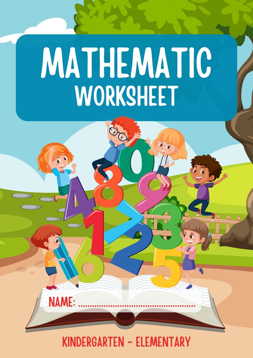 Math Worksheet for Elementary Grade 1
