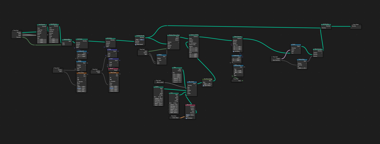 Blender Geometry Nodes Interfaces