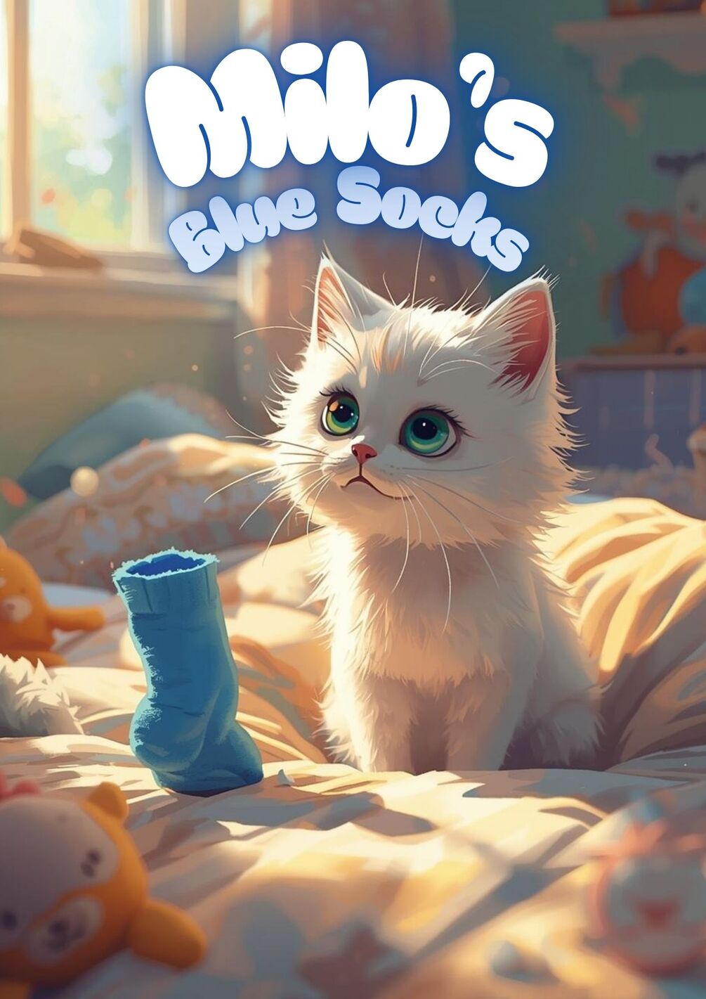 Milo's Blue Socks